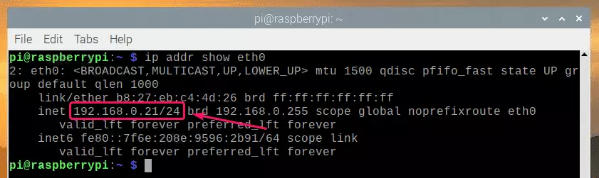 Ρύθμιση στατικής IP του Raspberry Pi 9040_6