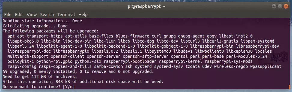Raspberry Pi 3-та OwnCloud-ны ничек урнаштырырга 9041_11