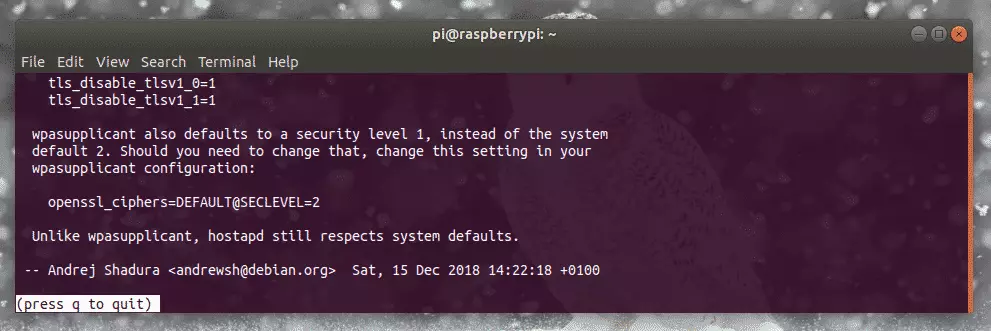 Raspberry Pi 3 இல் OwnCloud ஐ எவ்வாறு நிறுவுவது 9041_12