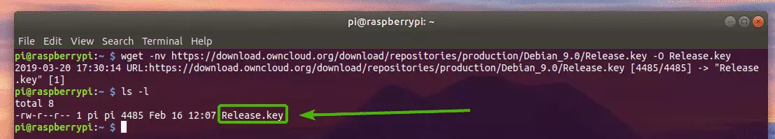 Hur man installerar OwnCloud på Raspberry Pi 3 9041_4