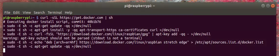 Come installare Docker su Raspbian OS 9042_14