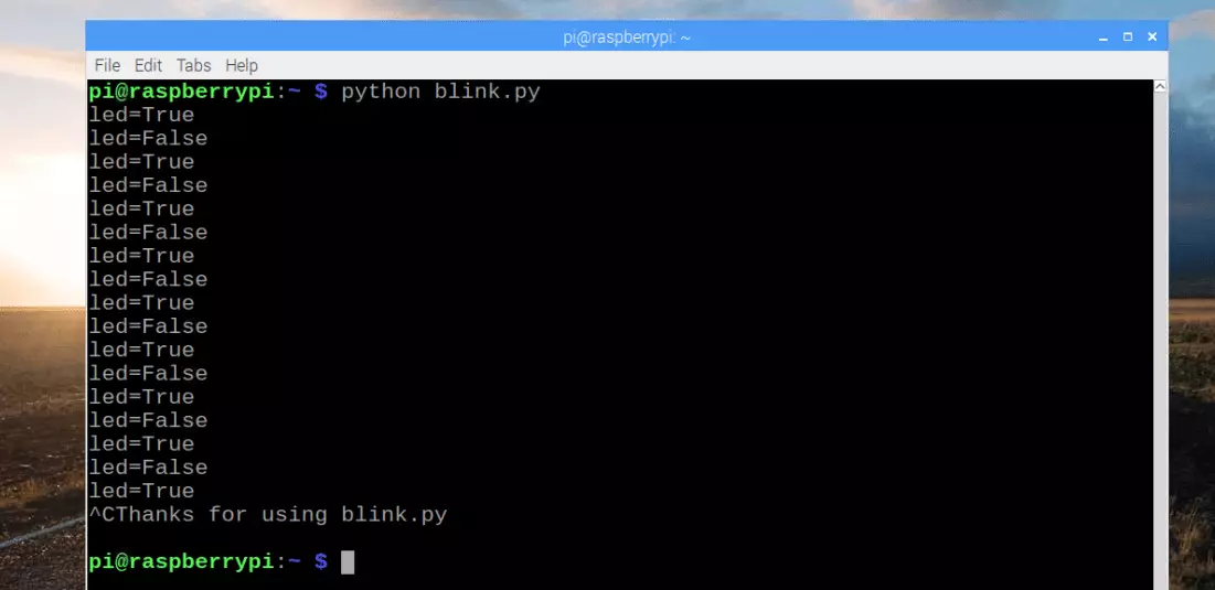 Python ilə Raspberry Pi 3 GPIO ilə işləmək 9048_11