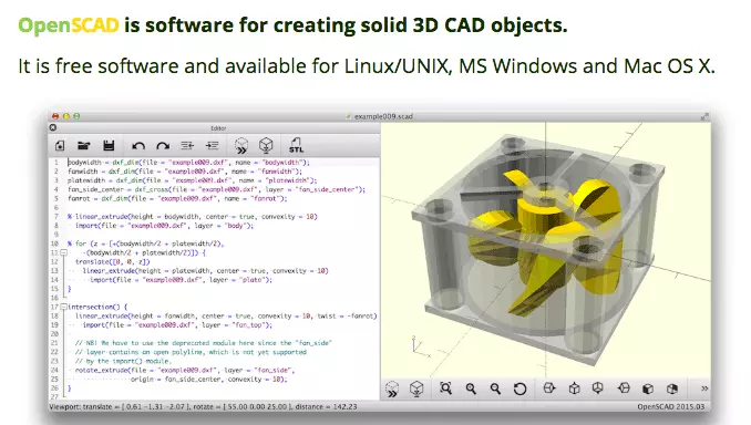 5 populiariausia CAD programinė įranga, skirta Linux 9061_2