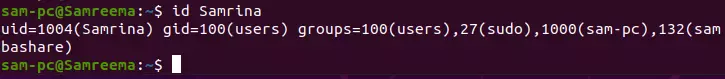 Ubuntu Lisää käyttäjä ryhmään 9078_6