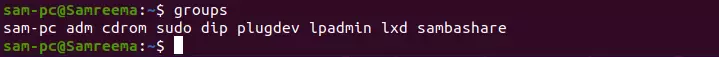 Ubuntu Lisää käyttäjä ryhmään 9078_8