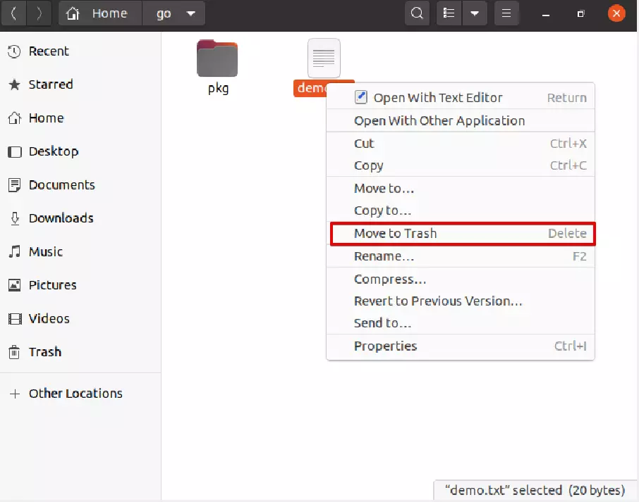 So löschen Sie eine Datei in Ubuntu 9081_8