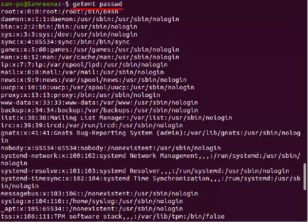 Ҳама корбаронро дар Ubuntu номбар кунед 9084_5