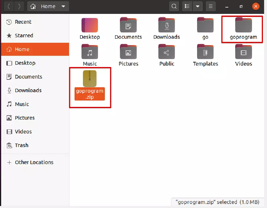 Hoe om 'n gids in Ubuntu te zip 9085_13