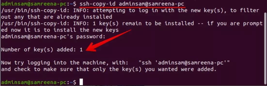 Ubuntu SSH-kulcs létrehozása lépésről lépésre 9089_4