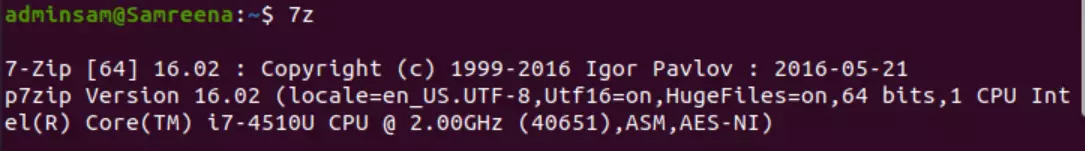 Ubuntu'da 7zip GUI'yi Kurun ve Kullanın 9092_5