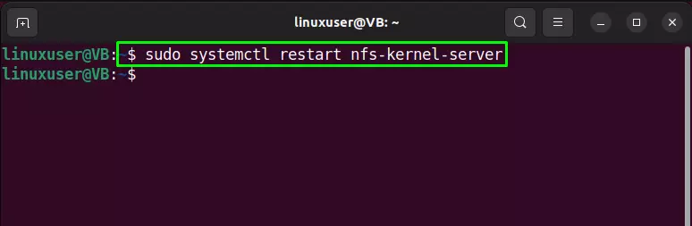 Si të instaloni dhe konfiguroni një server NFS në Ubuntu 22.04 90_10