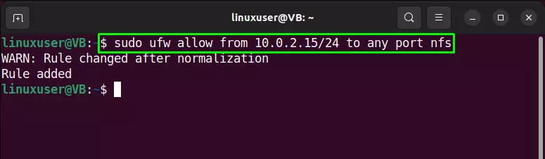 Πώς να εγκαταστήσετε και να ρυθμίσετε έναν διακομιστή NFS στο Ubuntu 22.04 90_11