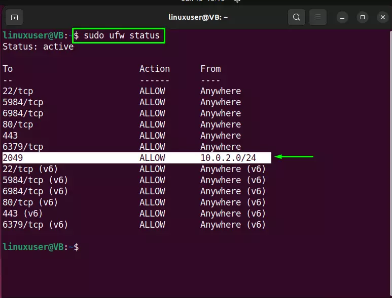 Ubuntu 22.04 တွင် NFS ဆာဗာကို ထည့်သွင်းပြီး ပြင်ဆင်သတ်မှတ်နည်း 90_13