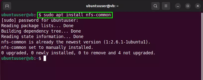 Πώς να εγκαταστήσετε και να ρυθμίσετε έναν διακομιστή NFS στο Ubuntu 22.04 90_14