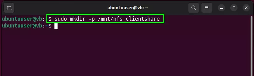 Otu esi etinye ma hazie sava NFS na Ubuntu 22.04 90_15