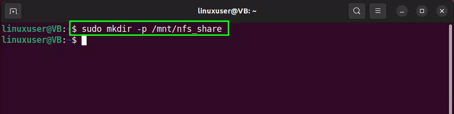 Maitiro ekuisa uye kugadzirisa iyo NFS Server paUbuntu 22.04 90_4