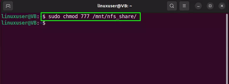 Wéi installéiere a konfiguréieren en NFS Server op Ubuntu 22.04 90_6