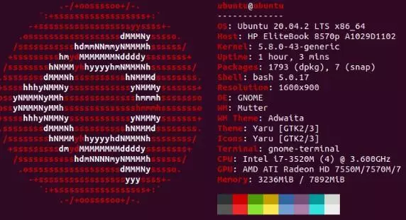 Linux के लिए Neofetch क्या है? 9102_1