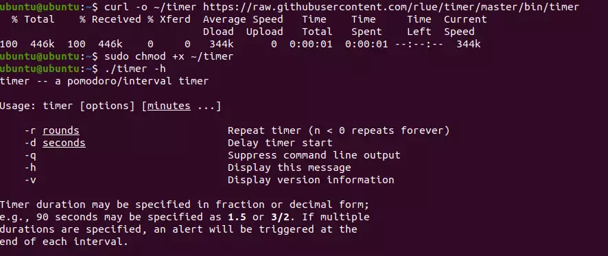 Nedräkningstimerapp för Ubuntu 9106_4