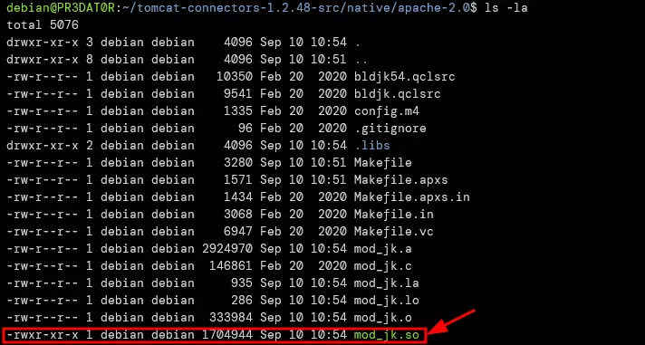 كيفية تكوين mod_jk في خادم Apache HTTP 910_2