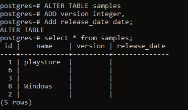 Módosítsa az oszlop nevét Postgresql 9131_15