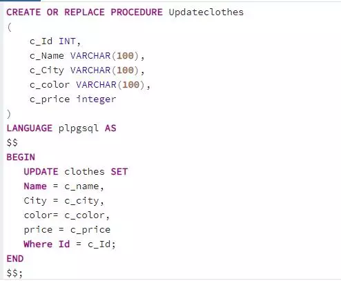 Příklad uložené procedury Postgresql 9138_6