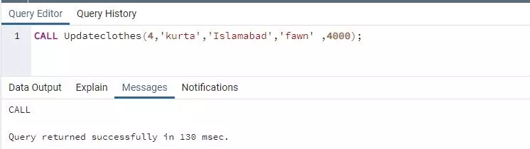 Postgresql محفوظ ٿيل عمل جو مثال 9138_7