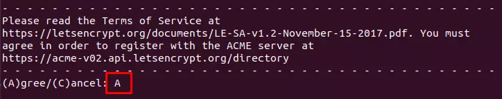 Ahoana ny fiarovana Apache amin'ny Let's Encrypt amin'ny Ubuntu 20.04 913_12