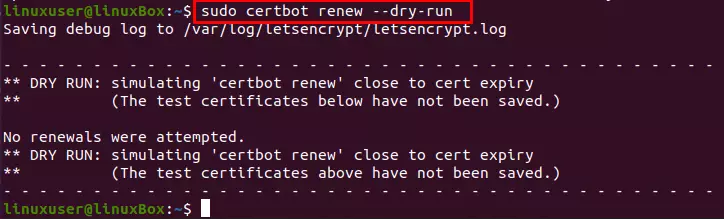 Nola babestu Apache Let's Encrypt-ekin Ubuntu 20.04-n 913_15