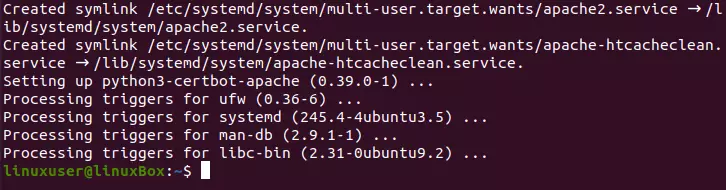 Nola babestu Apache Let's Encrypt-ekin Ubuntu 20.04-n 913_4