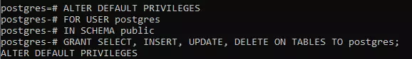 Postgres ГО ДАВА СИТЕ ПРИВИЛЕГИ НА ШЕМАТА на корисникот 9144_10