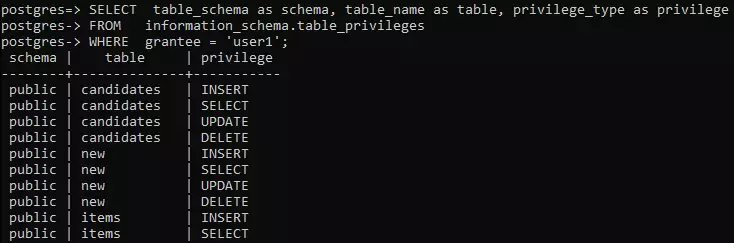 Postgres FA'A'OA'O VAEGA UMA I LE SCHEMA i le Fa'aoga 9144_21