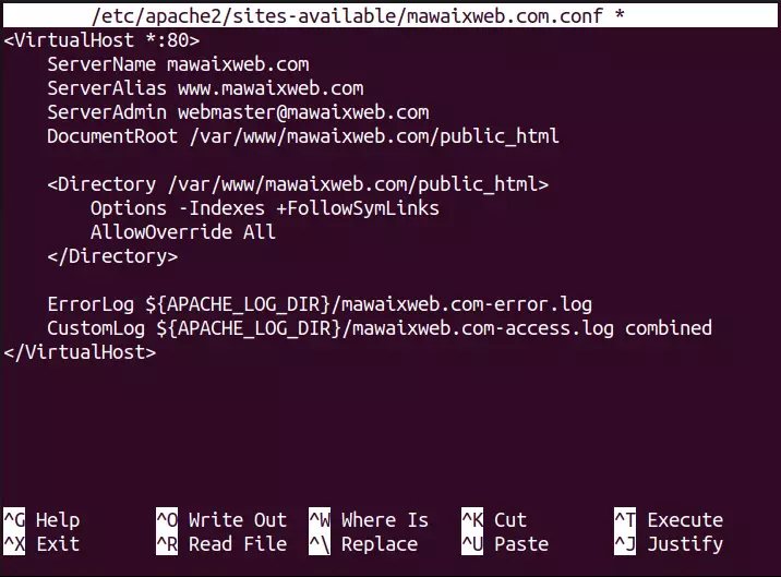 Momwe Mungayikitsire Apache Server ndikukhazikitsa Virtual Hosts pa Ubuntu 22.04 915_12