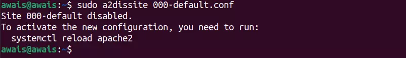 Ahoana ny fametrahana ny Server Apache sy ny fametrahana mpampiantrano virtoaly amin'ny Ubuntu 22.04 915_14