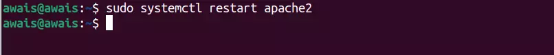 Ahoana ny fametrahana ny Server Apache sy ny fametrahana mpampiantrano virtoaly amin'ny Ubuntu 22.04 915_15