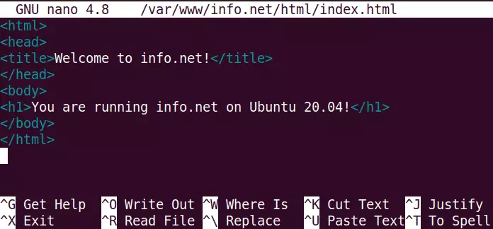 Ubuntu 20.04 တွင် Apache Web Server ကို ထည့်သွင်းပြီး ပြင်ဆင်သတ်မှတ်ပါ။ 916_11