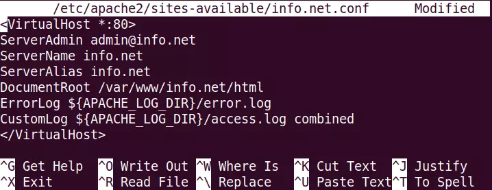 Ubuntu 20.04 တွင် Apache Web Server ကို ထည့်သွင်းပြီး ပြင်ဆင်သတ်မှတ်ပါ။ 916_12