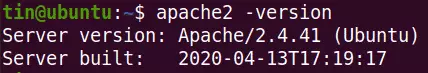 उबंटू 20.04 वर अपाचे वेब सर्व्हर स्थापित आणि कॉन्फिगर करा 916_3