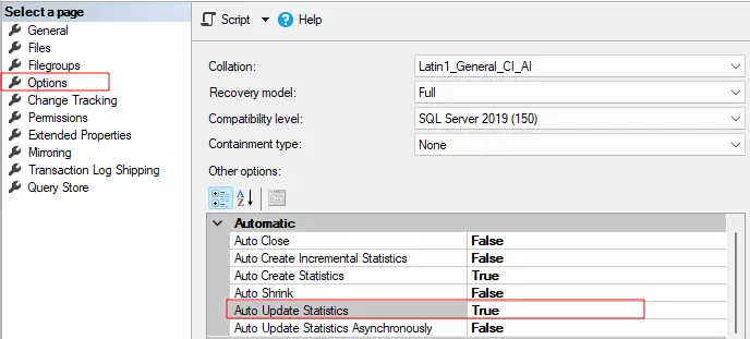 Як оновити статистику SQL Server 9174_5