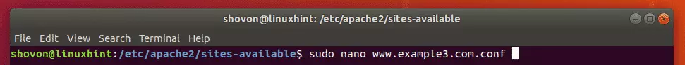 Upravljajte Apache 2 VirtualHost s Macro na Ubuntu 18.04 LTS 917_13