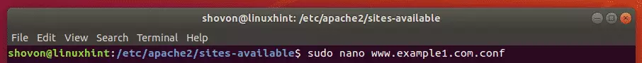 ಉಬುಂಟು 18.04 LTS ನಲ್ಲಿ Apache VirtualHost ಅನ್ನು ಹೇಗೆ ಕಾನ್ಫಿಗರ್ ಮಾಡುವುದು 918_18