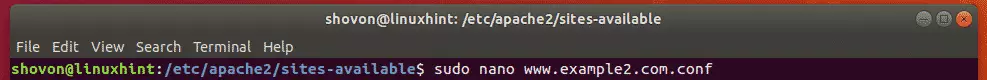 Kā konfigurēt Apache VirtualHost Ubuntu 18.04 LTS 918_22