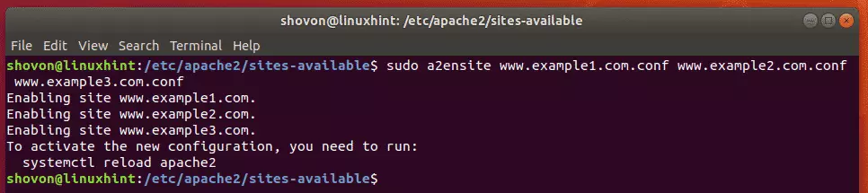 Nola konfiguratu Apache VirtualHost Ubuntu 18.04 LTS-n 918_27