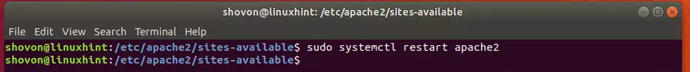 Nola konfiguratu Apache VirtualHost Ubuntu 18.04 LTS-n 918_28