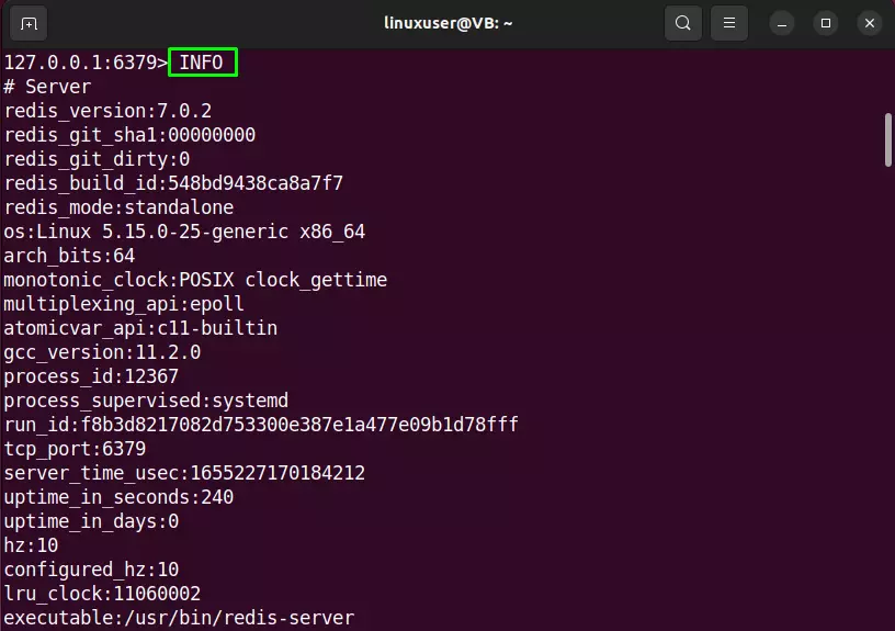 Kumaha Pasang sareng Konpigurasikeun Redis dina Ubuntu 22.04 91_18