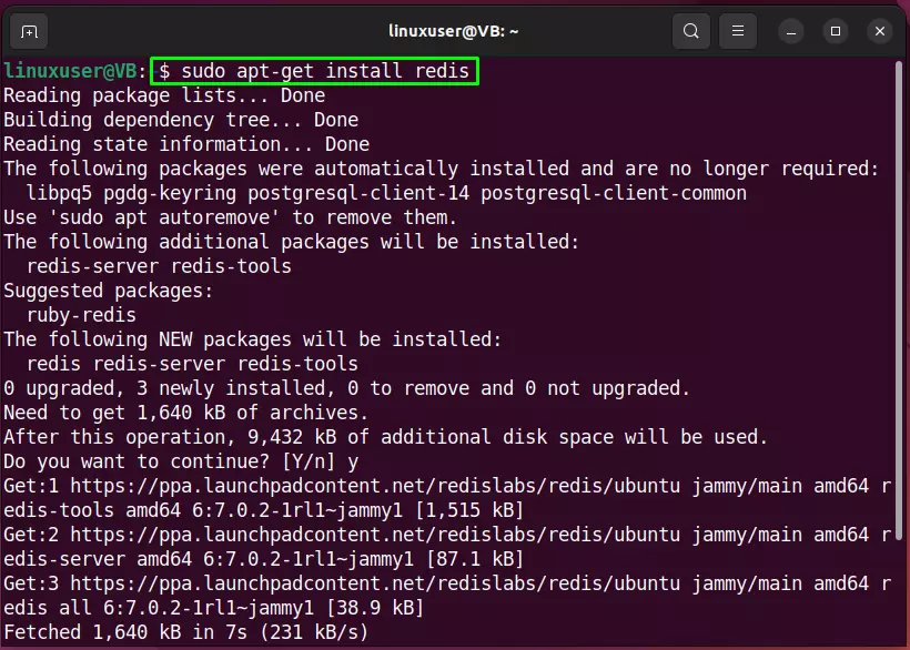 Kako instalirati i konfigurirati Redis na Ubuntu 22.04 91_4