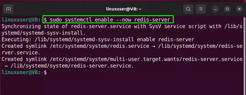 Ubuntu 22.04 پر Redis کو کیسے انسٹال اور کنفیگر کریں۔ 91_7