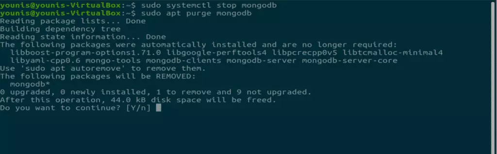 Kā instalēt MongoDB Ubuntu 20.04 9206_13