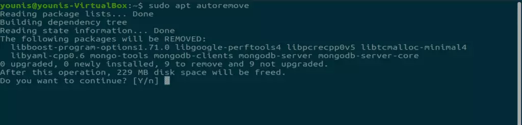 MongoDB installimine Ubuntu 20.04-sse 9206_14