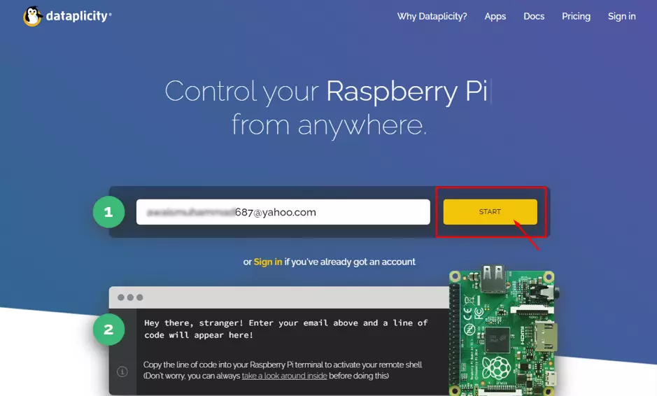 Guide complet pour accéder à distance à Raspberry Pi à l'aide de Dataplicity 9227_3